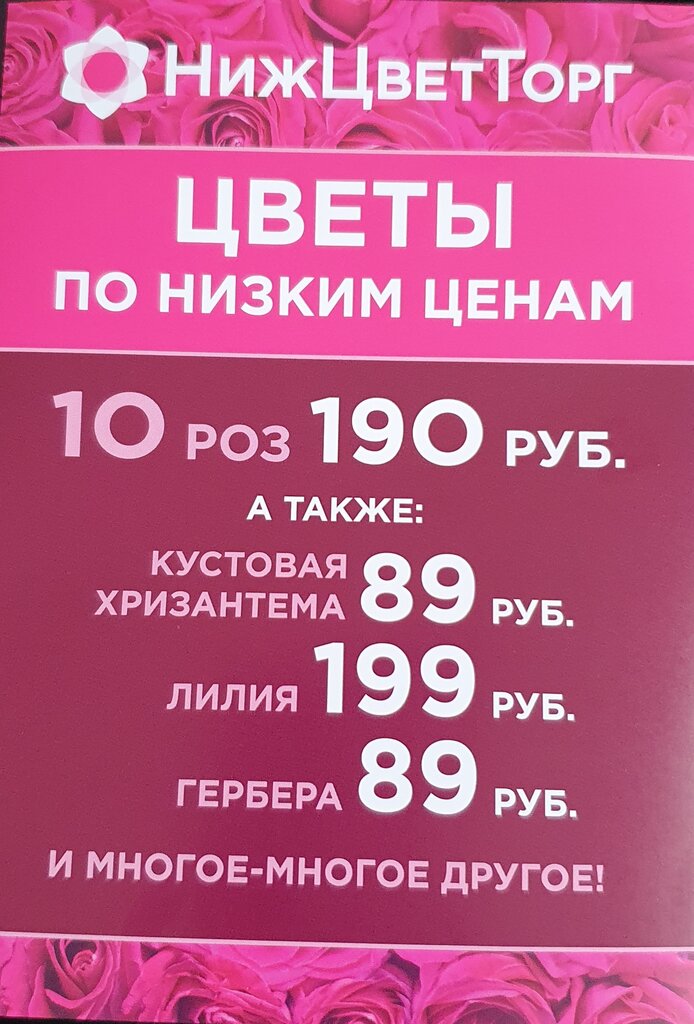 Çiçekçiler Pervy tsvetochny, Nijni Novgorod, foto