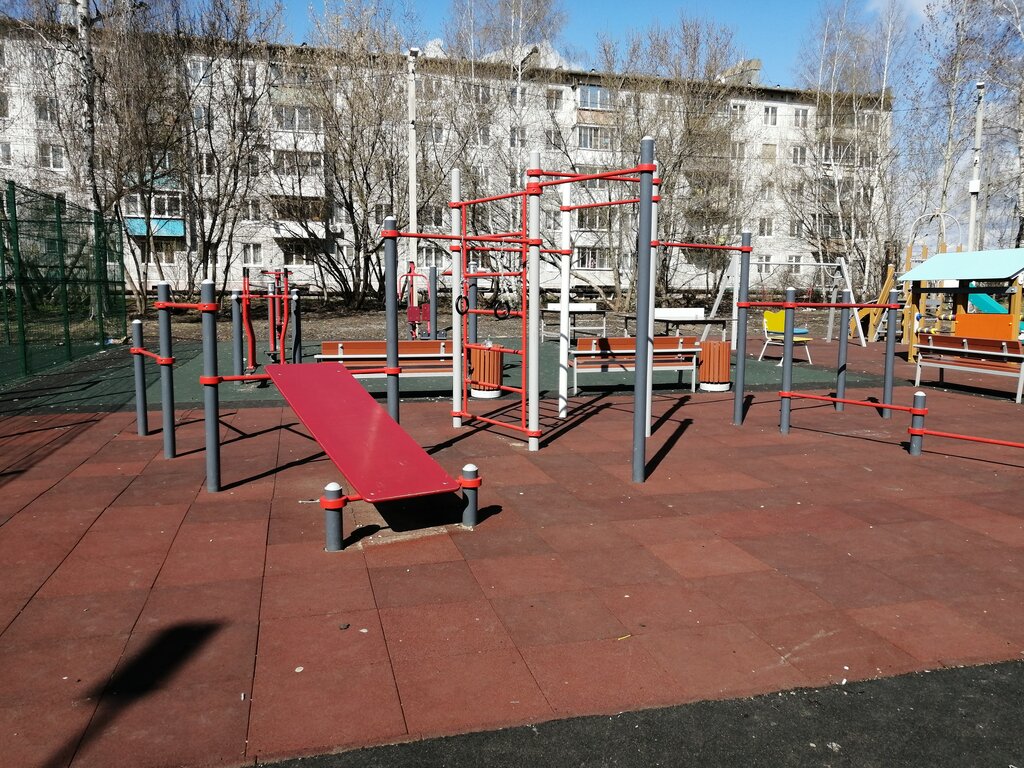 Oyun alanı Playground, Donskoy, foto