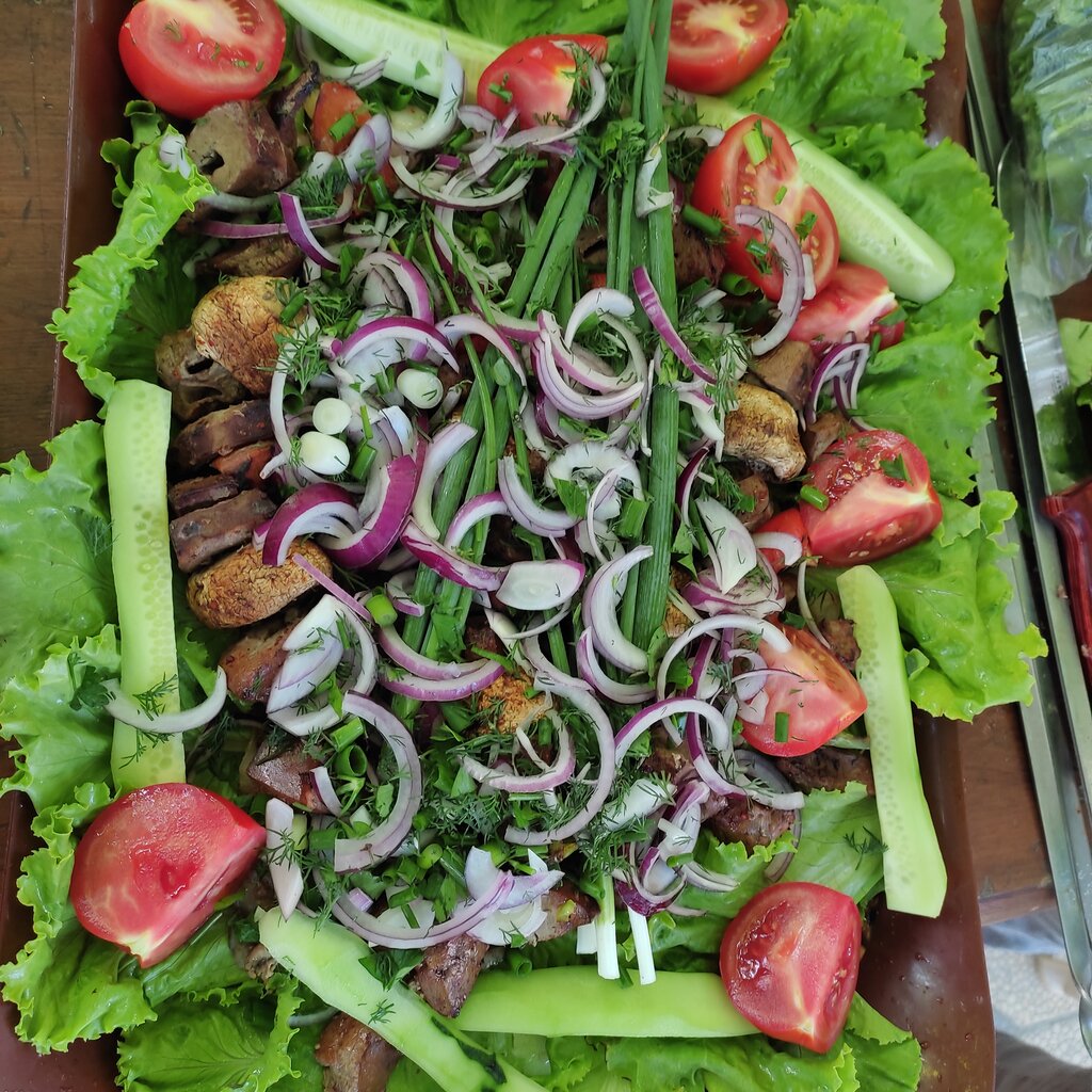 Kafe Куры на углях, шашлыки, Dağıstan, foto