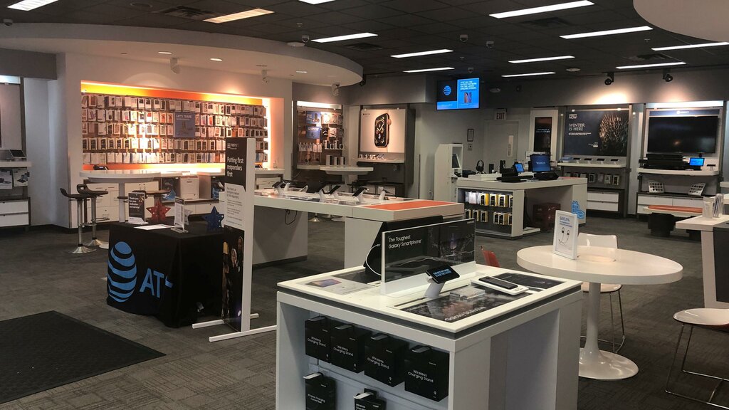 Cep telefonu ve aksesuarları satış mağazaları At&t Store, Batı Virginia Eyaleti, foto