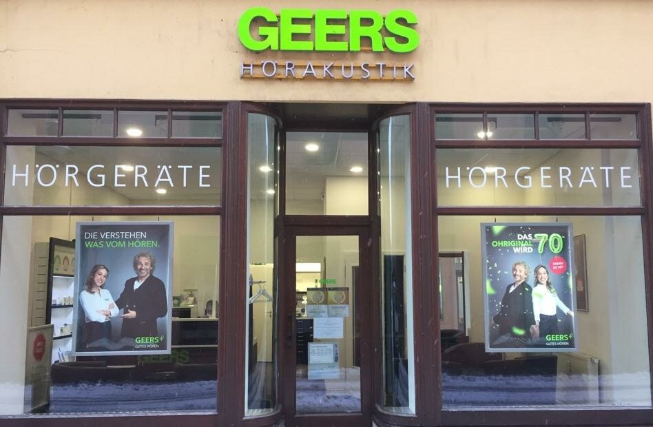 i̇şitme cihazları Geers Hörgeräte, Freiberg, foto