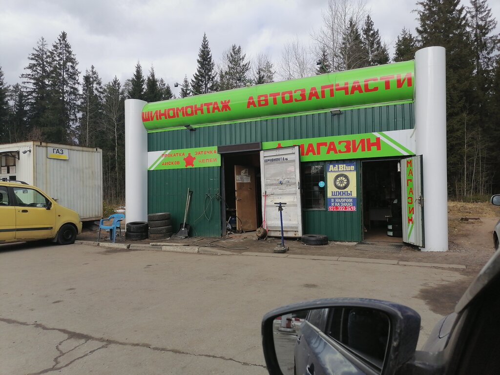 Oto lastik tamiri Tyre service, Saint‑Petersburg ve Leningradskaya oblastı, foto