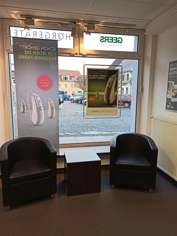 i̇şitme cihazları Geers Hörgeräte, Brandenburg, foto