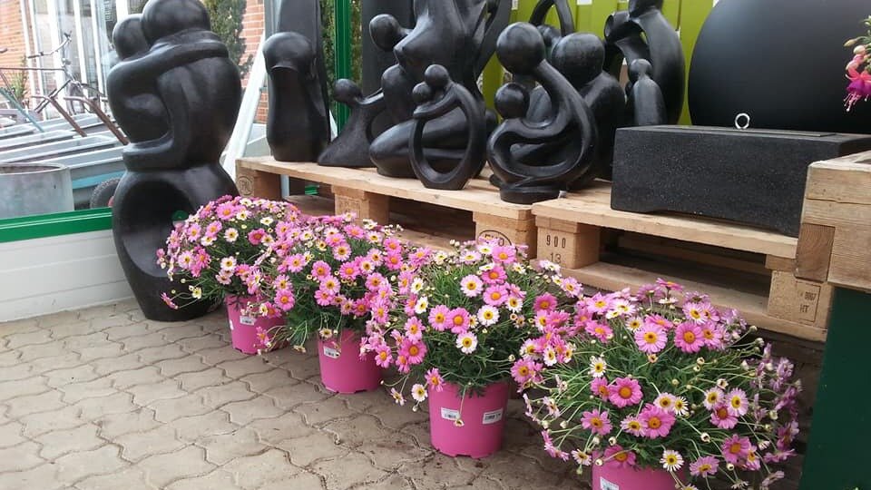 Peyzaj tasarımı Herborg Planteskole, Orta Danimarka, foto