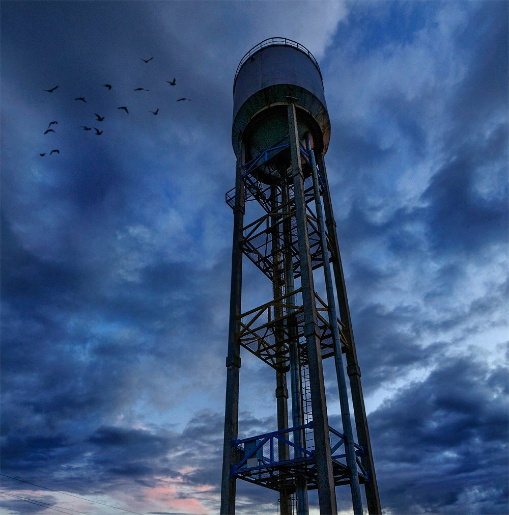 Mühendislik altyapısı Водонапорная башня, Vitebskaya oblastı, foto