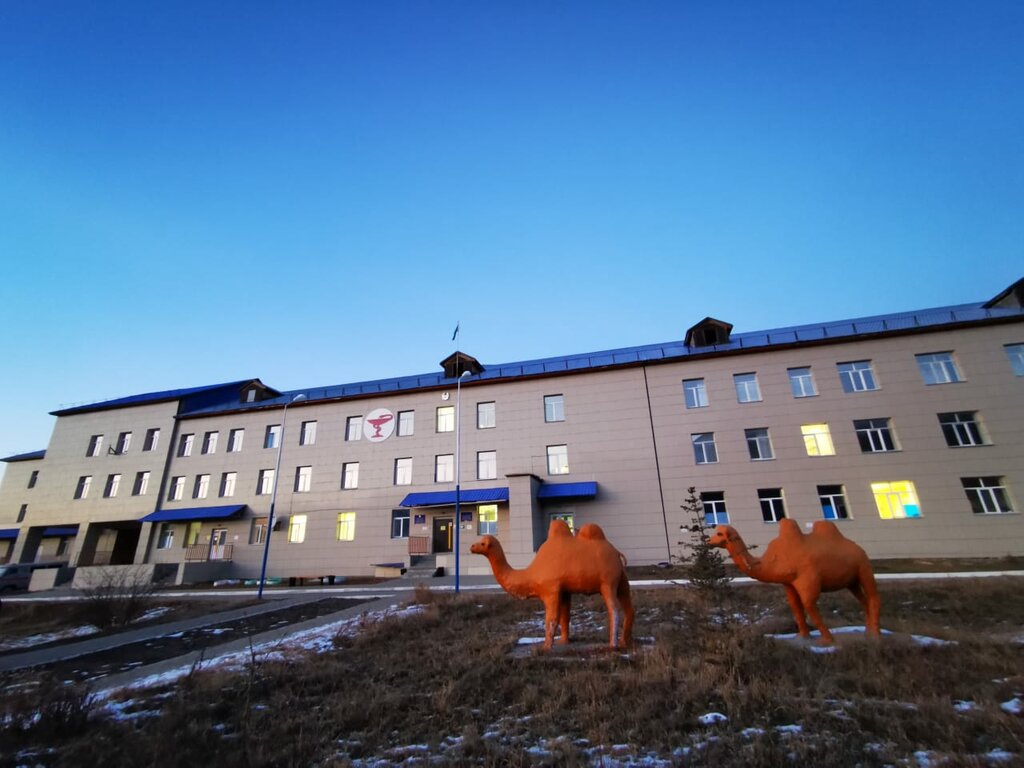 Hastaneler Katon-Karagay District Interdistrict Hospital, Katon-Karagay Village, Doğu Kazakistan eyaleti, foto
