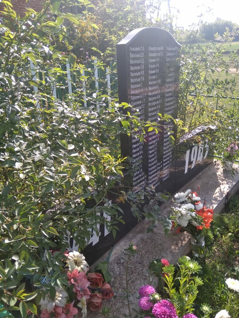 Anıt, heykel Обелиск участникам Великой Отечественной войны, Udmurtiya, foto