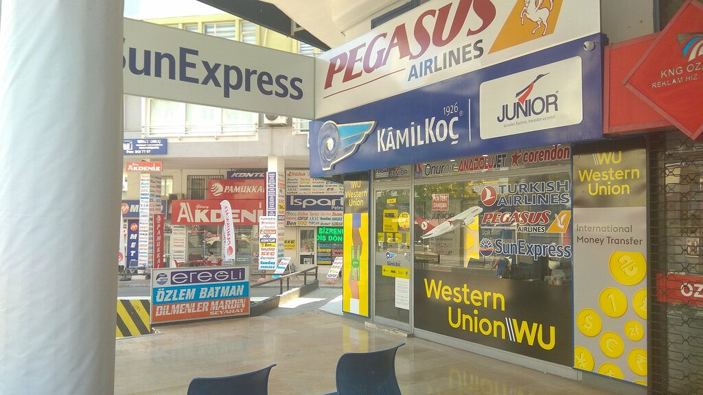 Para transferleri Western Union , Antalya, foto