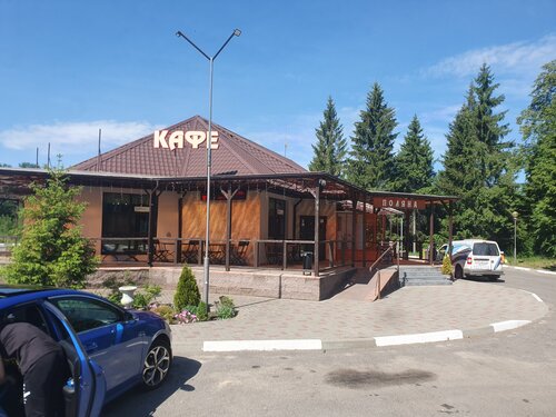 Kafe Polyana Drive, Minskaya oblastı, foto