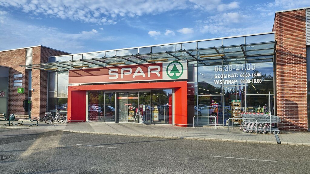 Süpermarket Spar szupermarket, Pest, foto