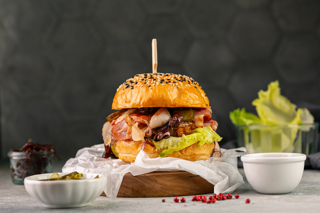 Fast food Black Sheep, Moskova, foto