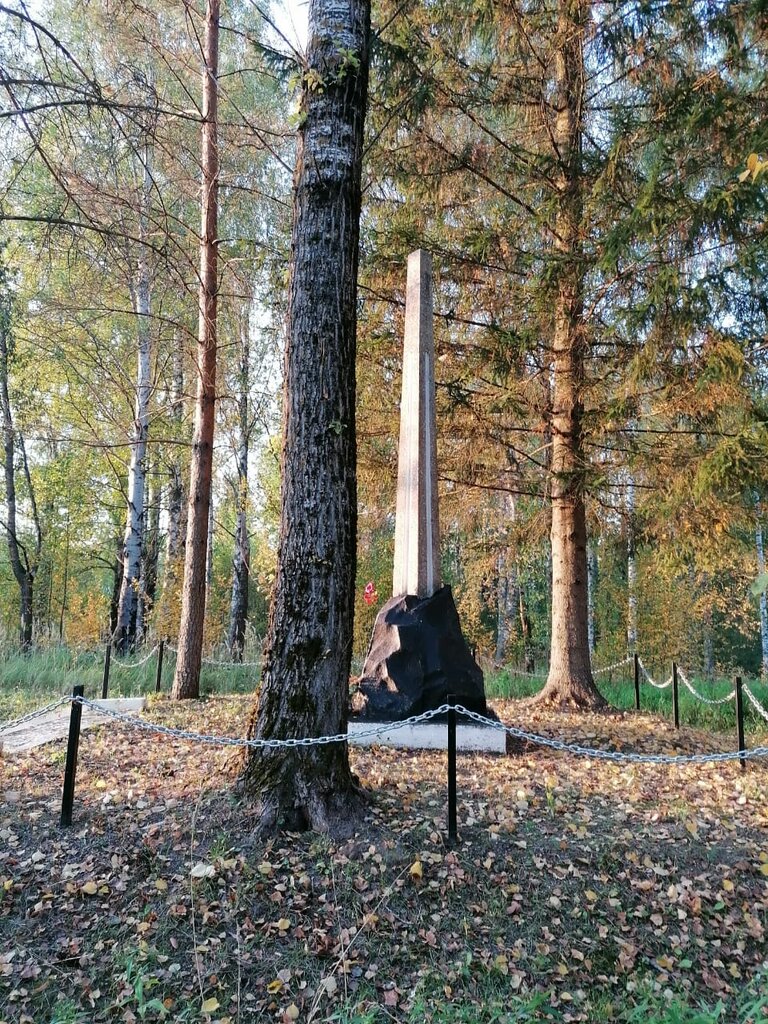 Anıt, heykel Воинам, павшим в Великой Отечественной войне, Pskovskaya oblastı, foto