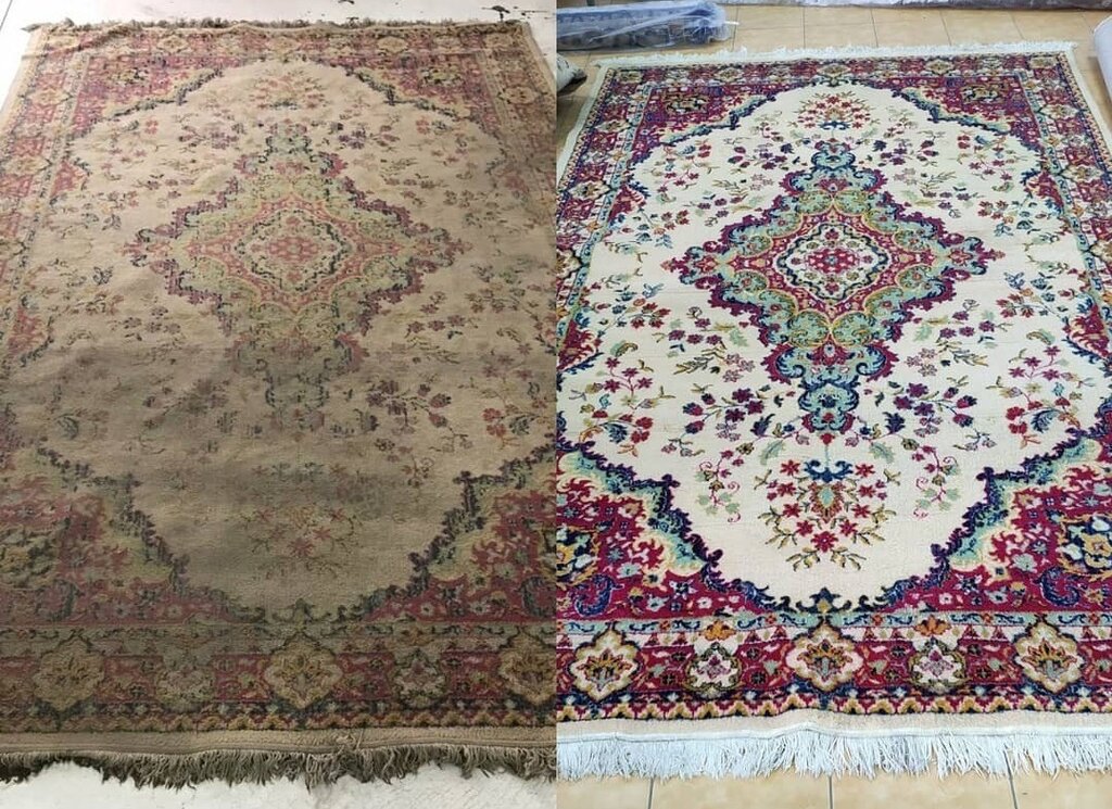 Halı yıkamacılar Vyatskii kovrochist, Kirov, foto