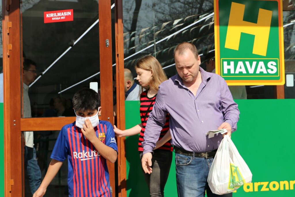 Süpermarket Havas, Taşkent, foto