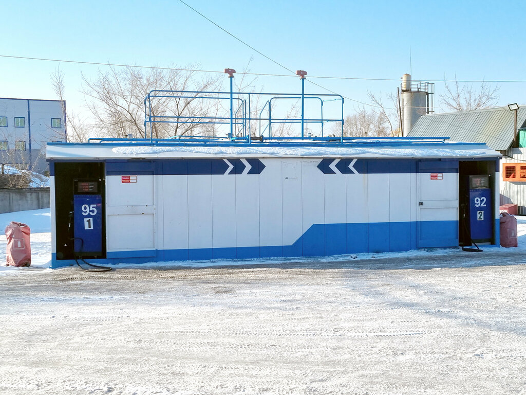 Benzin istasyonu АЗС Технолоджи, Novosibirsk, foto