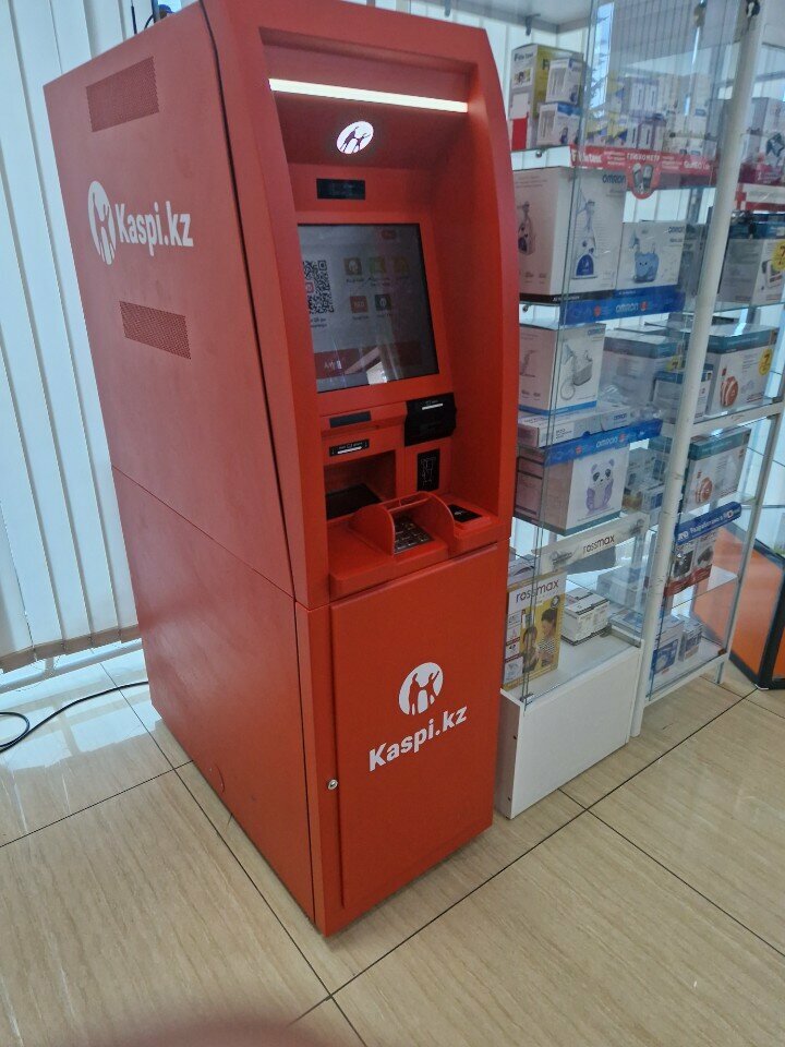 ATM'ler Kaspi Bank, Öskemen (Ust‑Kamenogorsk), foto
