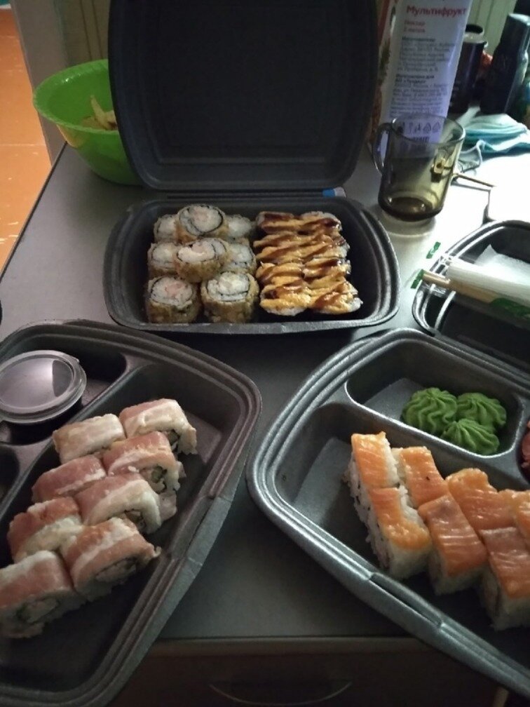 Suşi restoranı Инь Янь, Ulyanovsk, foto