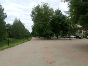 Ryazanova Garden (Nizhniy Novgorod, Shimborskogo Street), meydan  Nijni Novgorod'dan