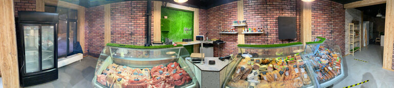 Kasap, şarküteri Мясо и колбасы, Moskova, foto