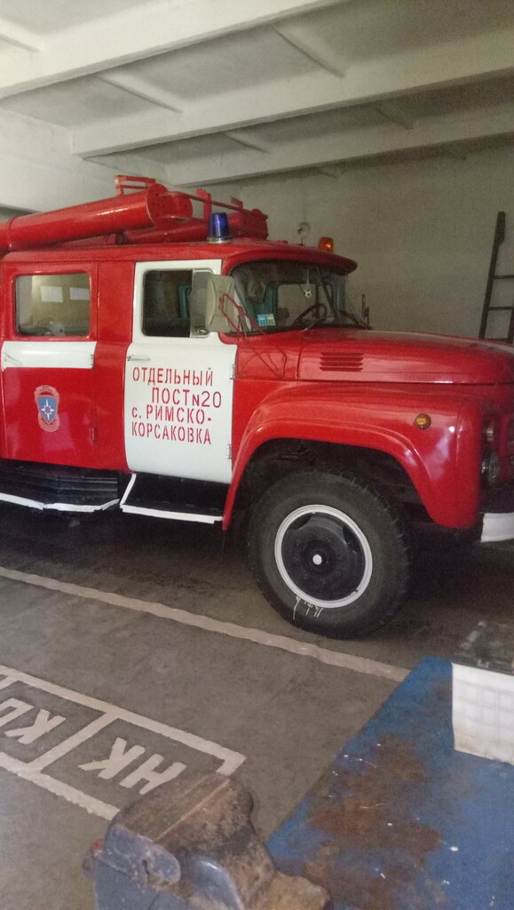 i̇tfaiye Otdelny pozharny post s. Rimsko-Korsakovka, Saratovskaya oblastı, foto
