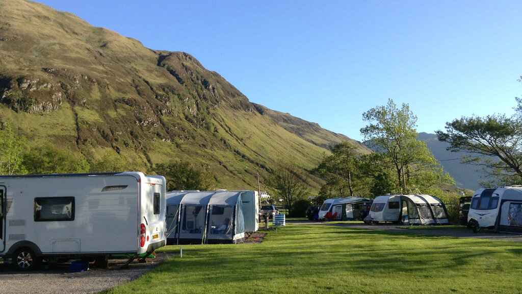 Kamp alanları Morvich Caravan and Motorhome Club Campsite, Highland Konsey Bölgesi, foto