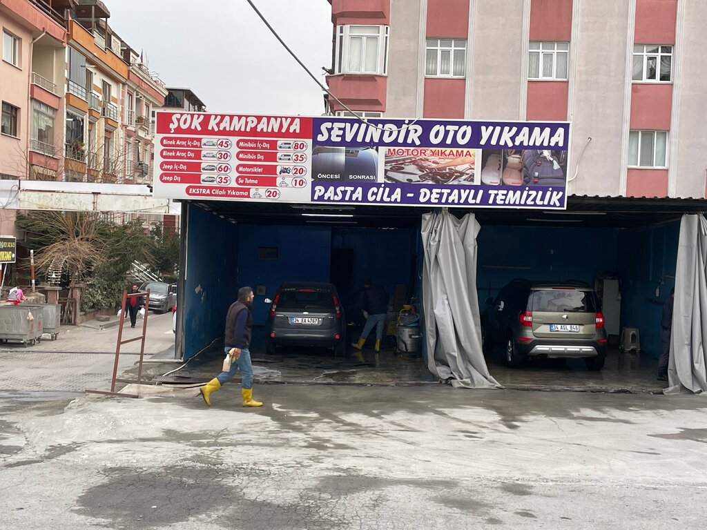 Oto yıkama Sevindir Otopark & Yıkama, İstanbul, foto