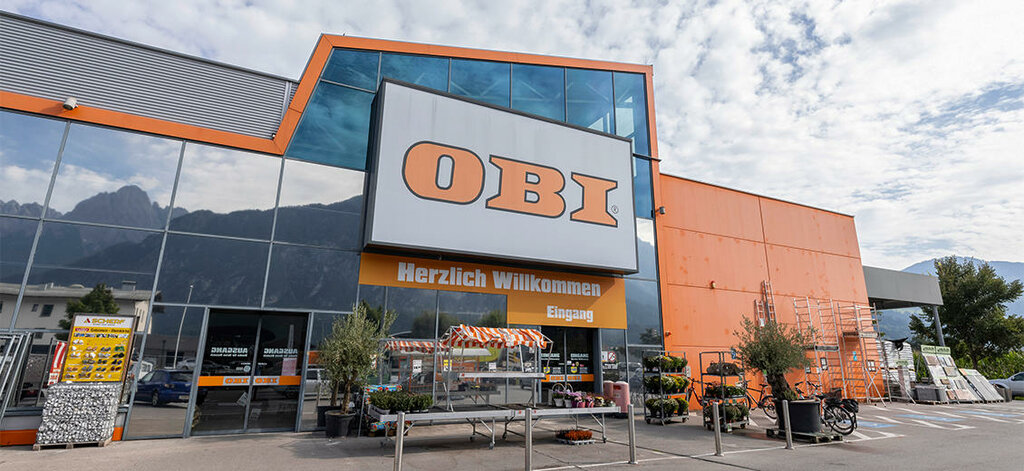 Hobi, elişi için ürünler OBI Holzzuschnitt-Service im Markt Lienz, Lienz, foto