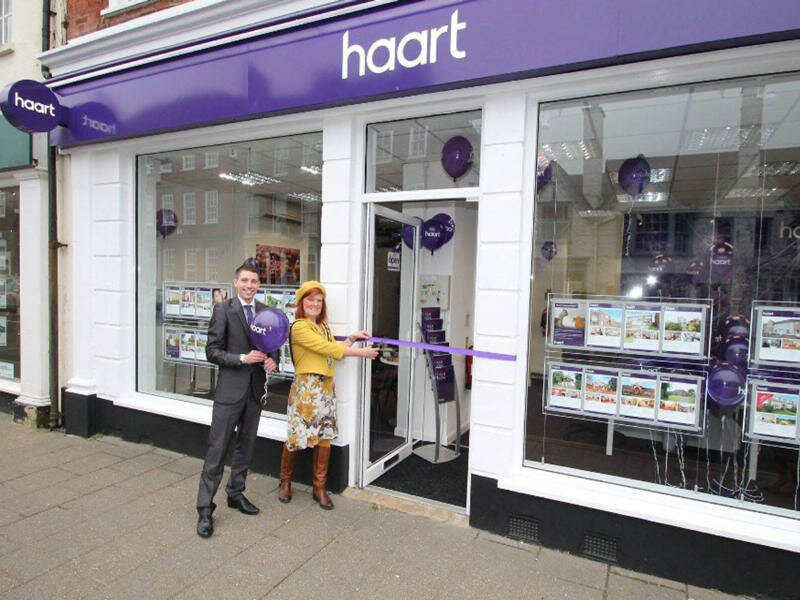 Arazi dizisi Bairstow Eves Estate Agent Witham, İngiltere, foto