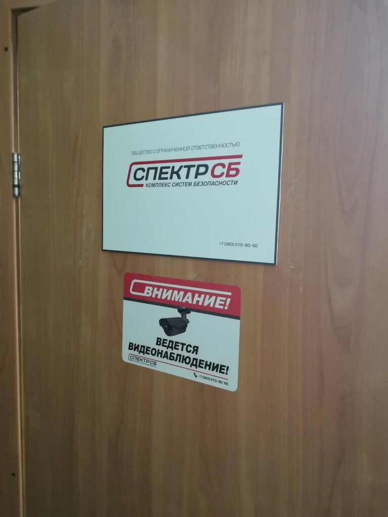 Endüstriyel güvenlik denetimi Спектр СБ, Novosibirsk, foto