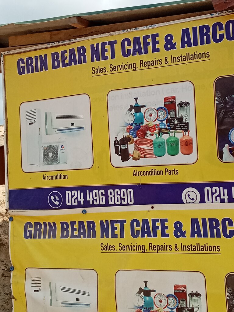 Kafe Grin bear net cafe, Dünya, foto
