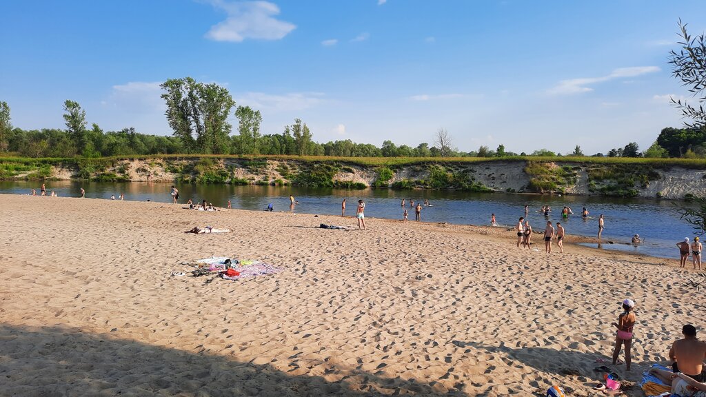 Plaj Пляж Мокша, Nijegorodskaya oblastı, foto