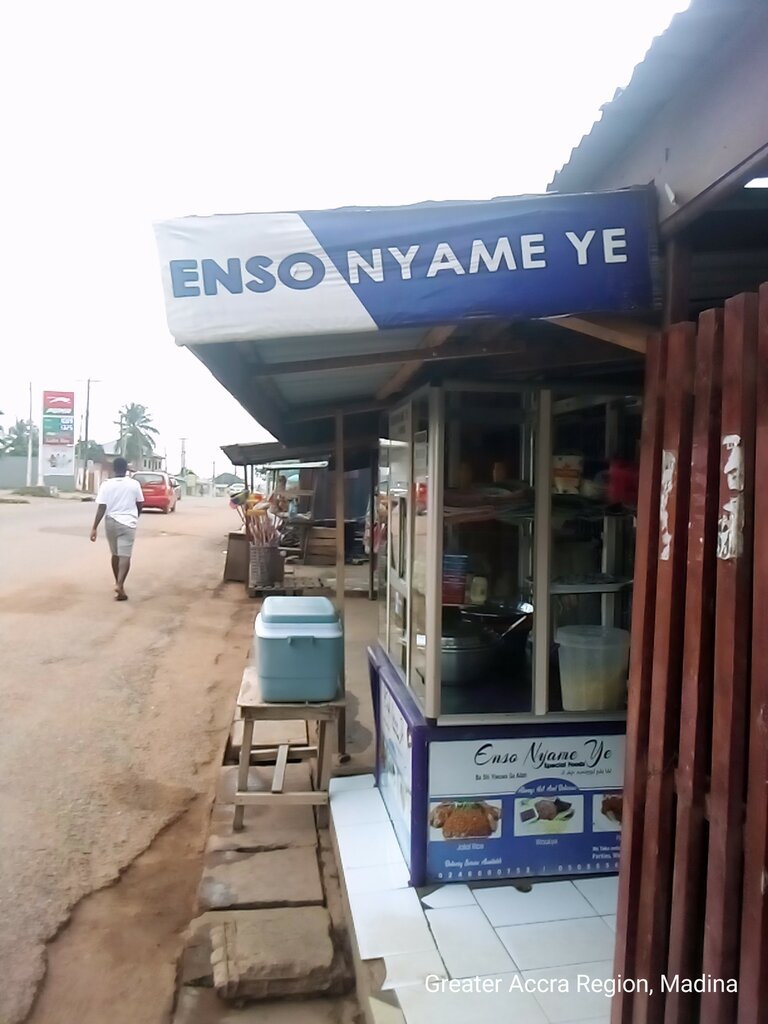 Fast food Enso nyame, Dünya, foto