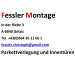 Fessler Montage - Christoph Fessler (In der Riebe No:7, Götzis), kerestecilik  Vorarlberg'den