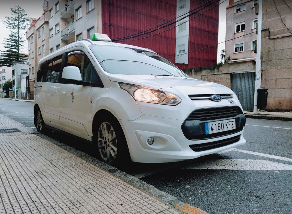 Taksi Taxi Bueu Héctor, Galisya, foto