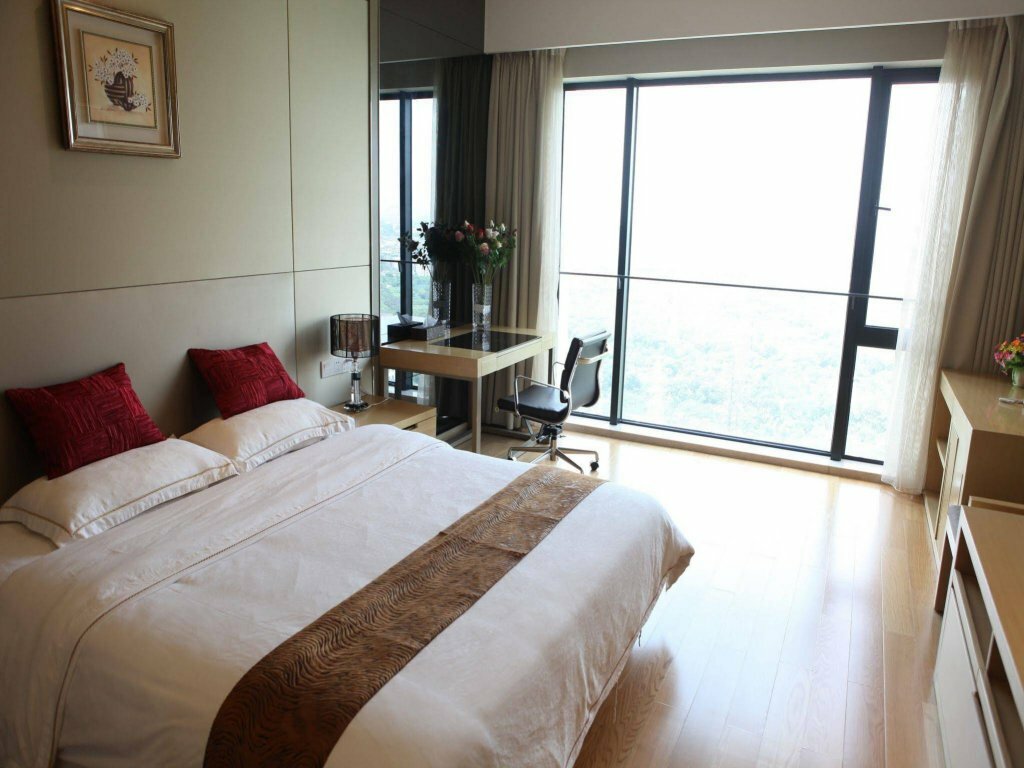Otel Yicheng Pazhou Poly World Trade Centre Apartment, Guangzhou, foto