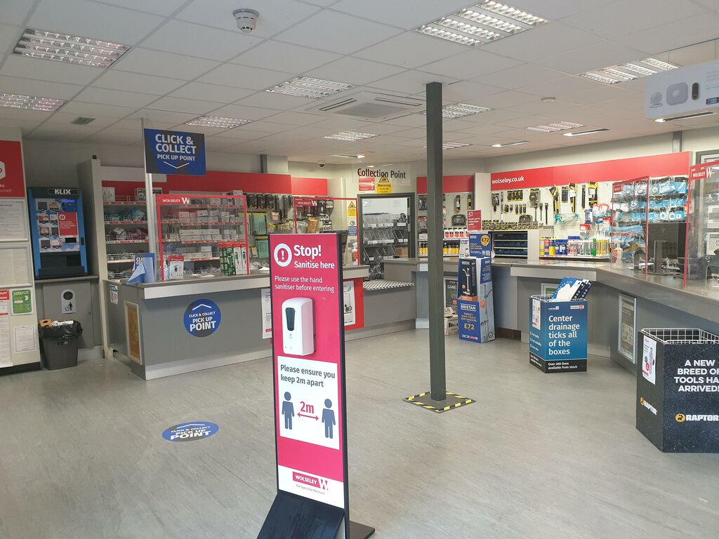 Isıtma sistemleri ve ekipmanları Wolseley Plumb & Parts, Londra, foto