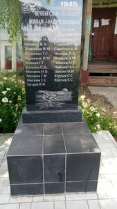 Воинам, павшим в годы Великой Отечественной войны (Saratov Region, Petrovskiy rayon, Prigorodnoye munitsipalnoye obrazovaniye, selo Kolki, Tsentralnaya ulitsa), anıt, heykel  Saratovskaya oblastından