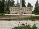 Погибшим в Великую Отечественную войну (Shkolnaya ulitsa No:8, derevnya Timoshino), anıt, heykel  Vologodskaya oblastından