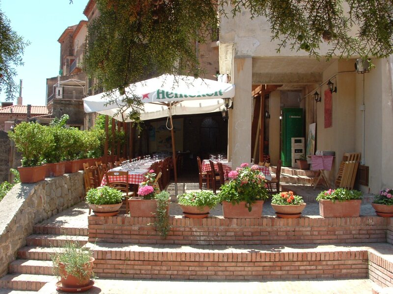 Restoran Osteria Del Borgo, Campania, foto