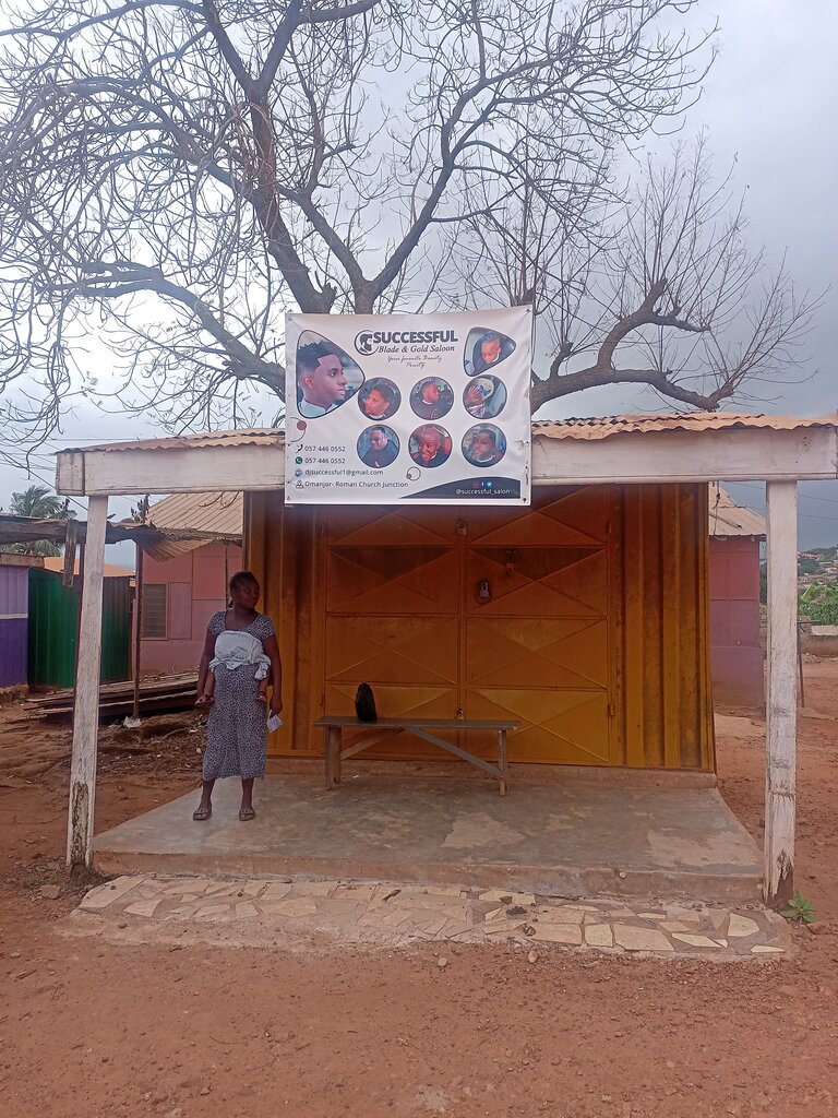 Güzellik salonu Successful blade and gold salon, Dünya, foto