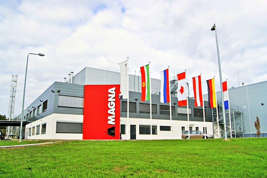 Otomobil parçaları imalatı Magna Tekhnoplast, Kaluga, foto
