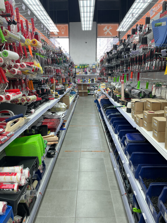 Yapı mağazası Ek Stroimarket, Moskova, foto