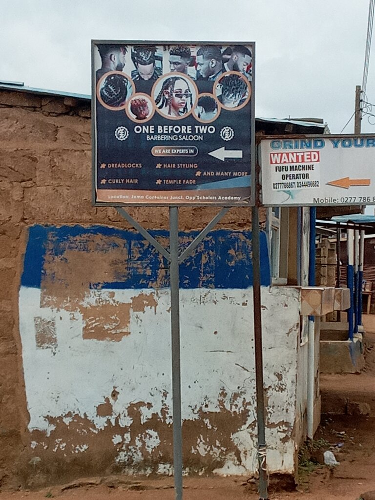 Berberler One before two barbering shop, Dünya, foto