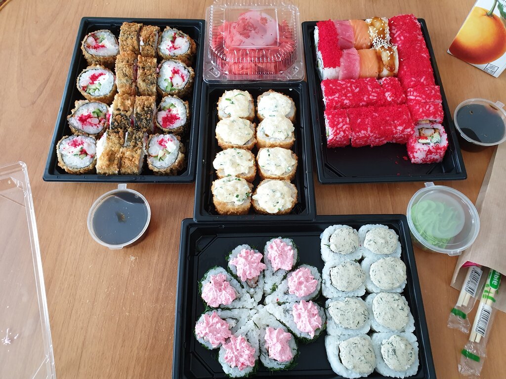 Hazır yemek teslim servisleri Papa Sushi, Pyatigorsk, foto