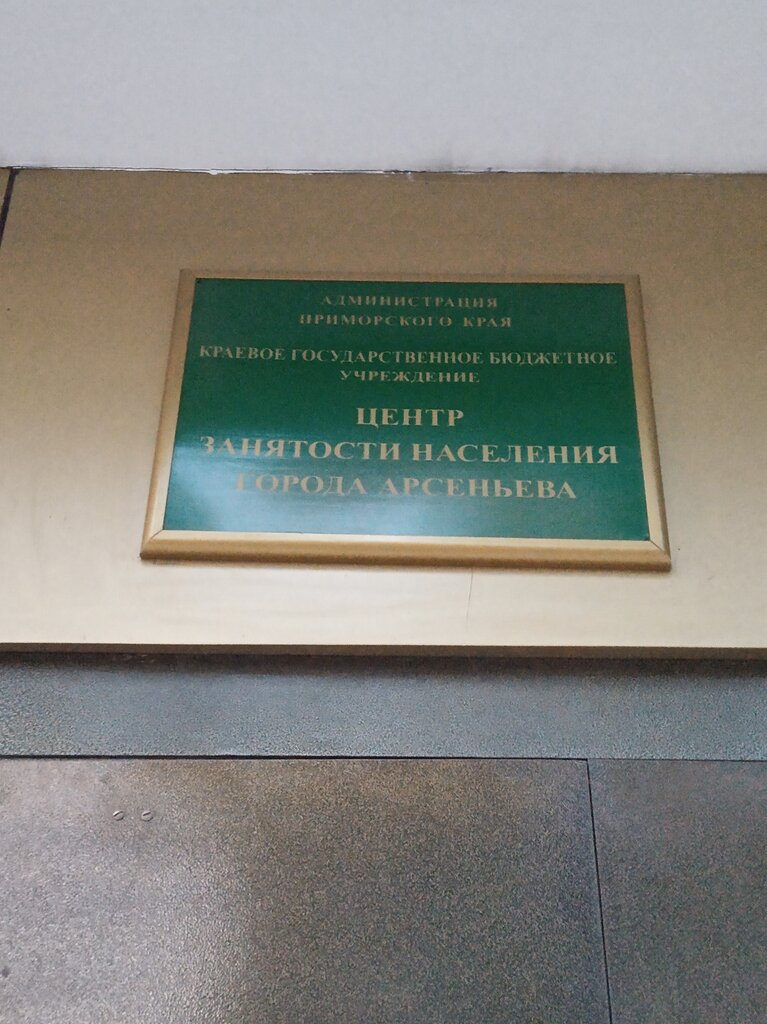 i̇ş ve işçi bulma kurumları Кадровый центр Работа России, Arsenev, foto