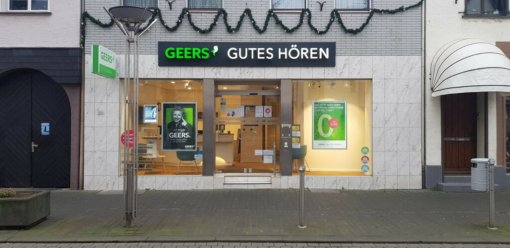 i̇şitme cihazları Geers Hörgeräte, Rheinbach, foto