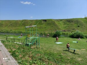 Пляж (Tula Region, reka Plava), plaj  Plavsk'tan