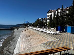 Эллинг Дельфин (Autonomous Republic of Crimea, Alushtinskiy gorodskoy sovet, posyolok Semidvorye, mikrorayon Delfin), otel  Kırım Cumhuriyeti'nden
