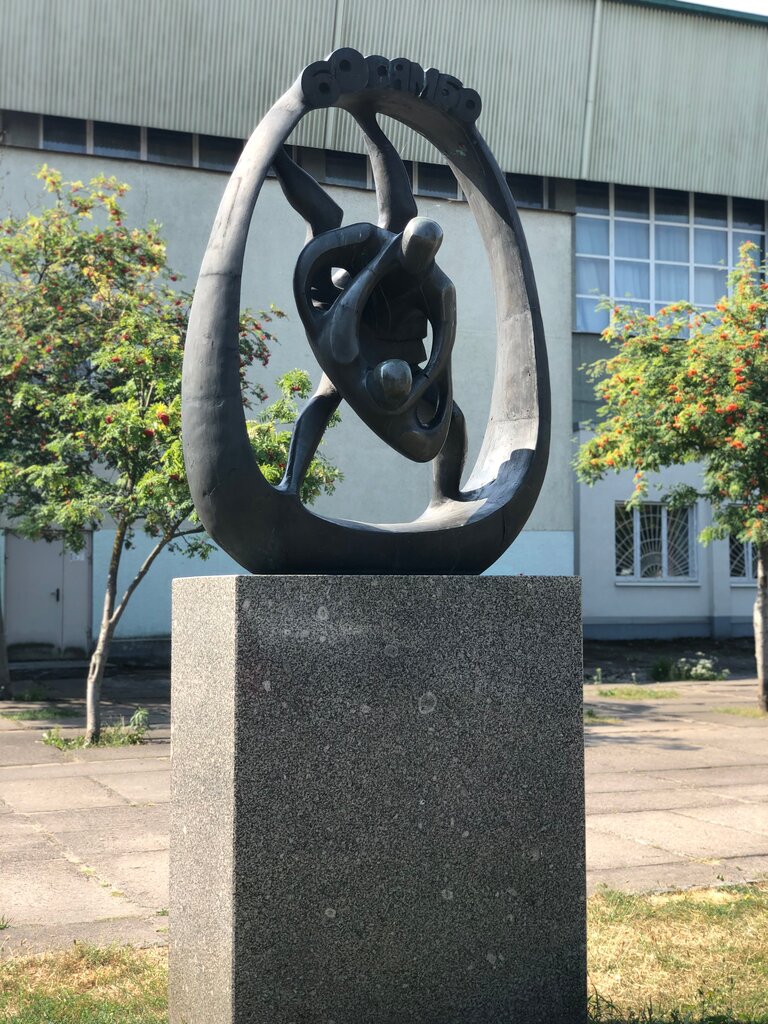 Park, sokak heykeli Самбо 60, Kaliningrad, foto