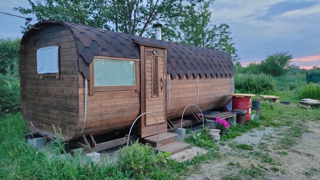 Hamamlar Eco bathhouse on the river, Kolomna, foto